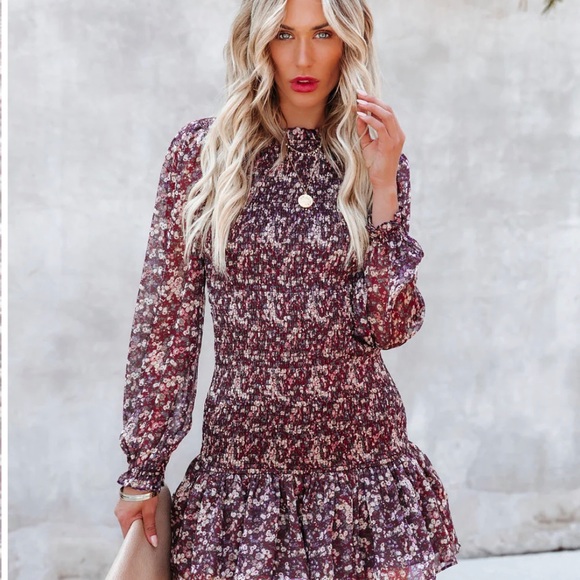 bohme | Dresses | Nwt Bohme Highend Burgundy Fall Dress | Poshmark